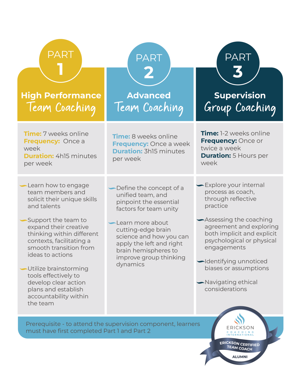 Team Coaching - Erickson Coaching